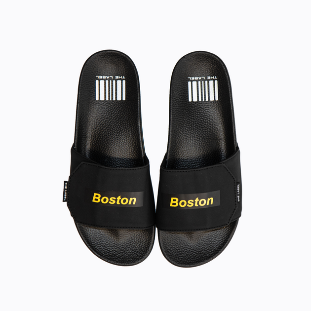 Box Logo Slides– THE LABEL LTD